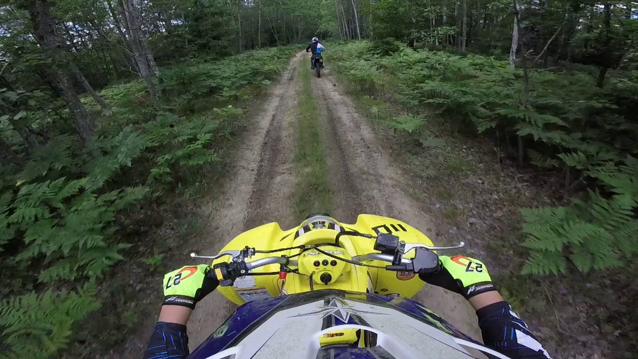 Trail Riding in Leota, MI - YouTube
