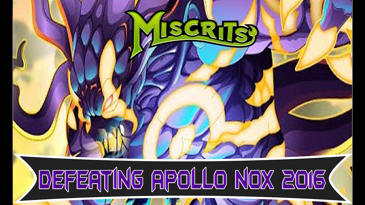 Miscrits WoC: Defeating Apollo Nox 2016 (Strategy) - YouTube
