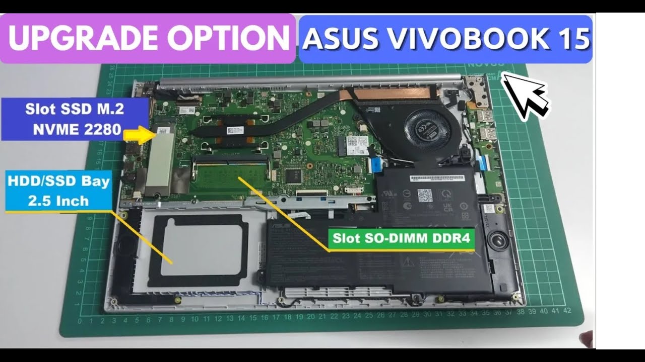 Pilihan Upgrade SSD - RAM Asus Vivobook 15 OLED (M513, AMD Ryzen 5000 ...