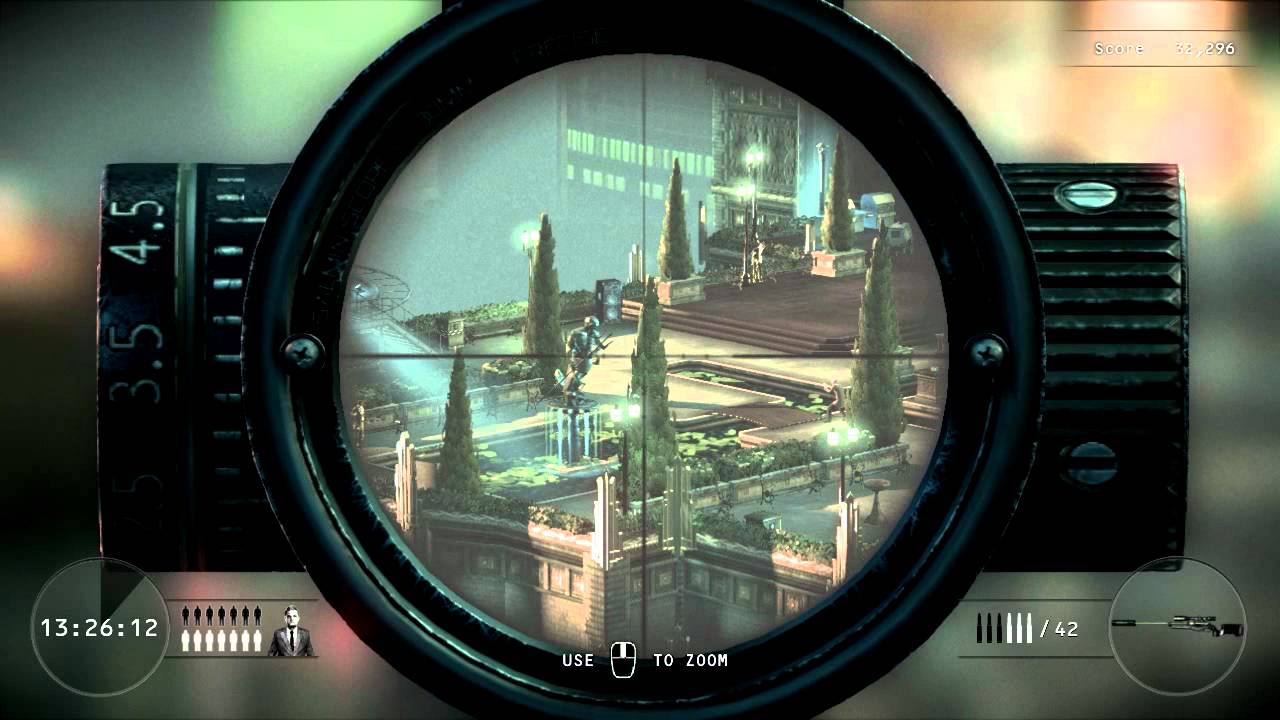 Hitman Absolution Sniper Challange - YouTube