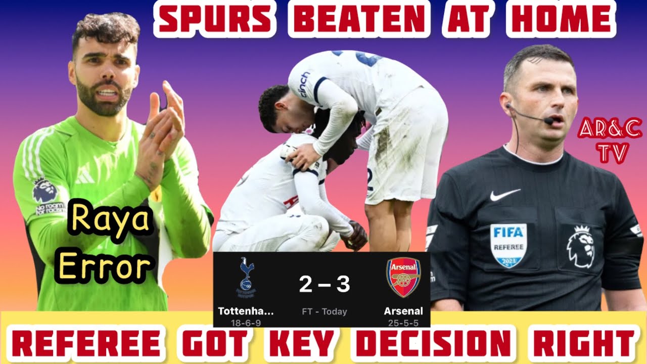 Arsenal Beat Spursie On Their Groumd | David Reya Mistake | Michael ...