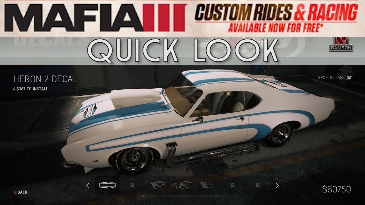 Mafia 3 first person driving - audiovol