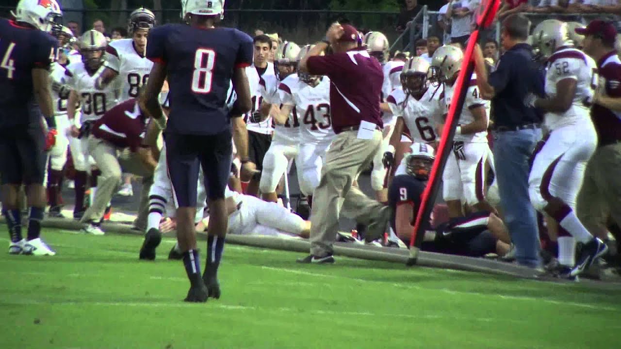 Broad Run Football Highlights (vs Briar Woods) - YouTube