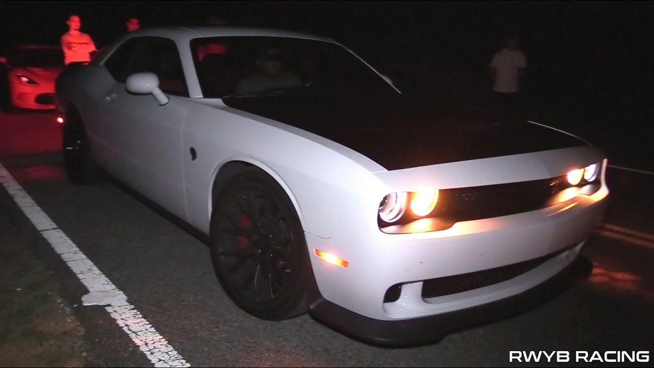 800+ HP Challenger Hellcat vs Sloyote Mustang 5.0, Dodge Viper and WRX ...