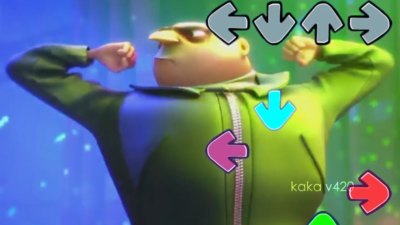 Gru prueba Friday Night Funkin' en la vida real - Kaka v420 en español ...