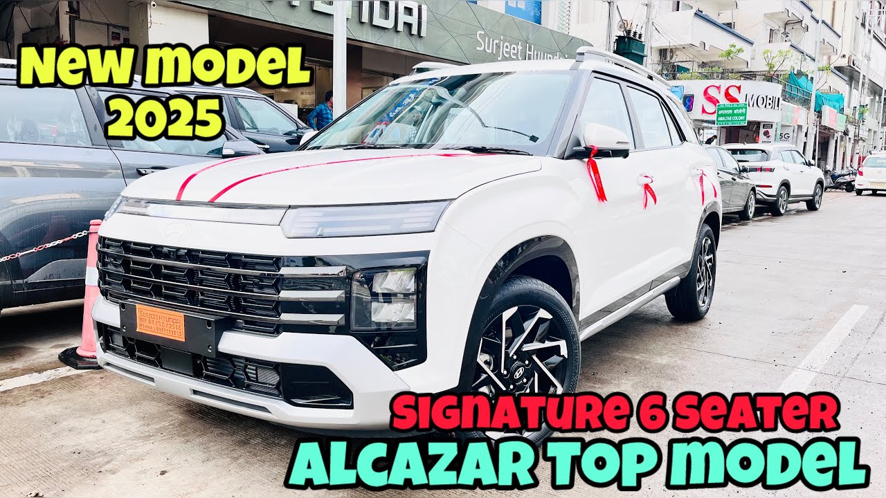 Hyundai Alcazar Top model 2025 | Hyundai Alcazar Signature DCT 2025 6 ...