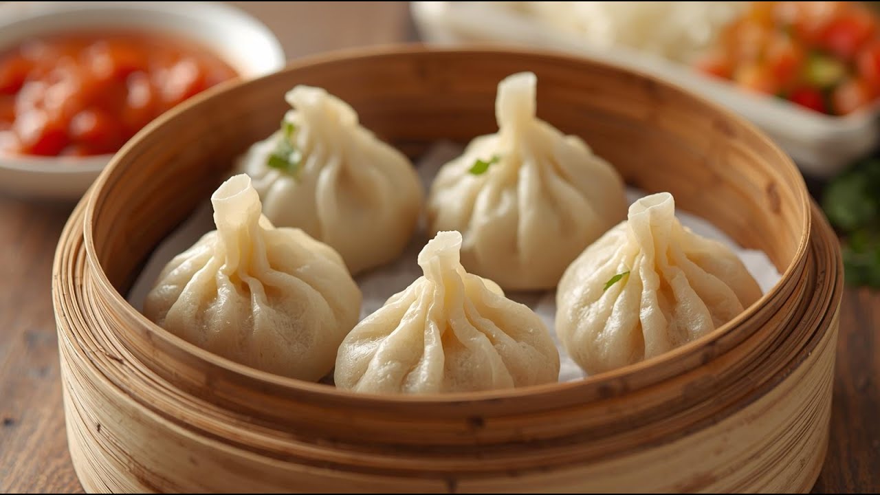 How To Make Perfect Momo's in 10 Minutes! Fold, Steam, enjoy. - YouTube