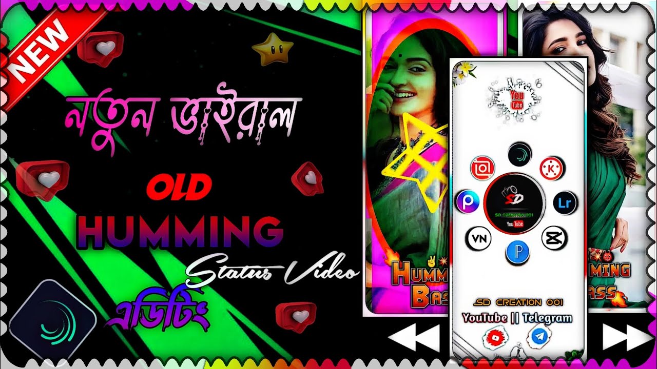 New Viral / Old Humming Status Video Editing•••••@sd_creation_001 - YouTube