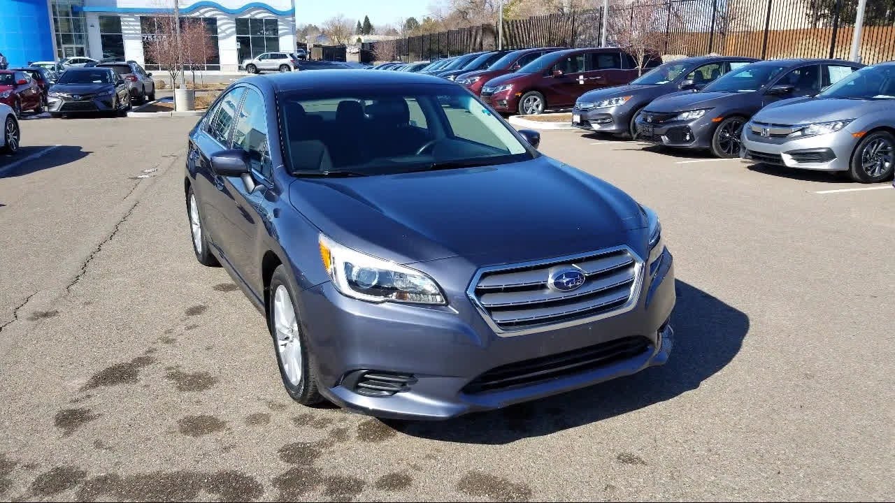 2016 Subaru LEGACY Sedan 2.5i - YouTube
