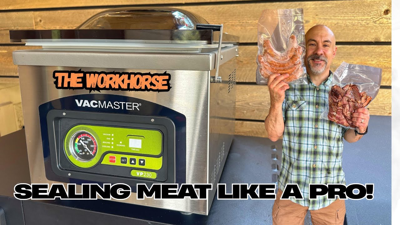 Still loving my VacMaster VP230 Chamber Sealer six months in! - YouTube