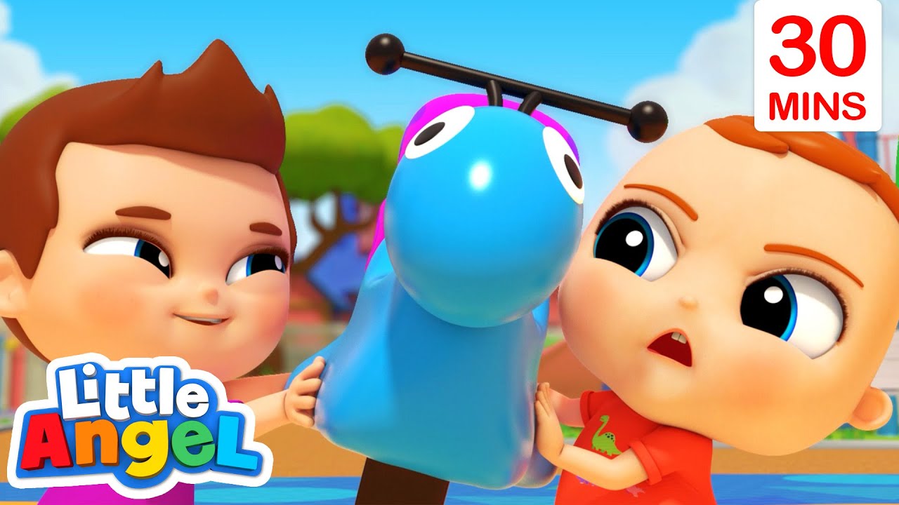 Play Nice at the Playground Rules | Little Angel | Children's Song ...