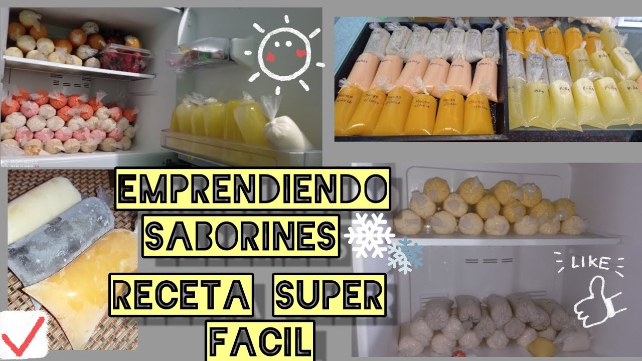 EMPRENDE ALGO SUPER VENDIBLE TE ENSEÑO RECETA PARA SABORINES GOURMET ...