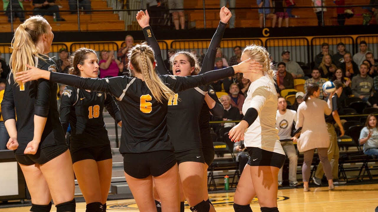 Michigan Tech Volleyball Post-Match Interview vs. Northern Michigan ...