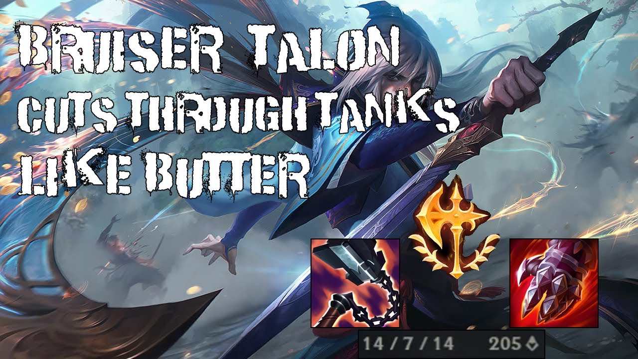 Bruiser Talon Is A Monster Tank Shredder!! [League of Legends] - YouTube