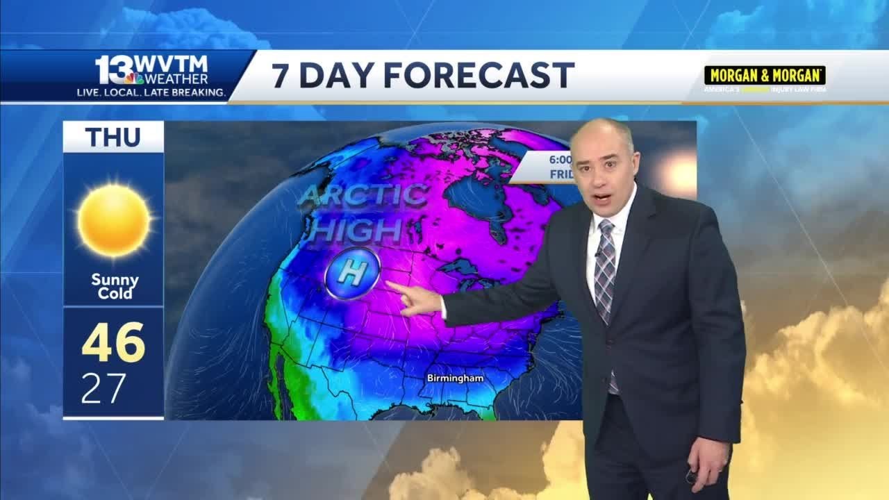 Impact Weather: wet, cold Tuesday - YouTube