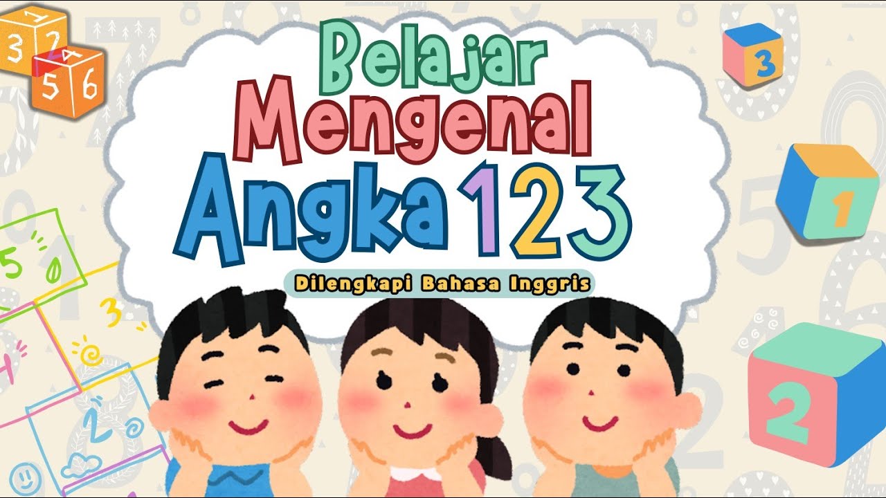 Belajar Angka dalam Bahasa Indonesia dan Bahasa Inggris | Learn Numbers ...