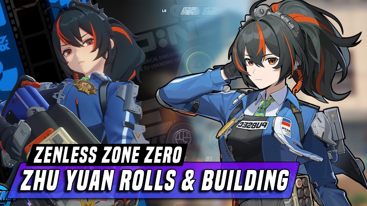 ZHU YUAN TEAM BUILDING & ROLLS - Zenless Zone Zero - YouTube