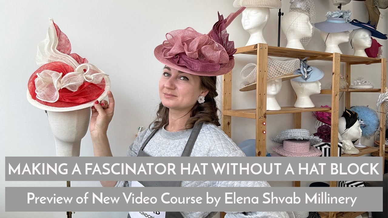 Making a Fascinator Hat Without a Hat Block, Preview of New Video ...