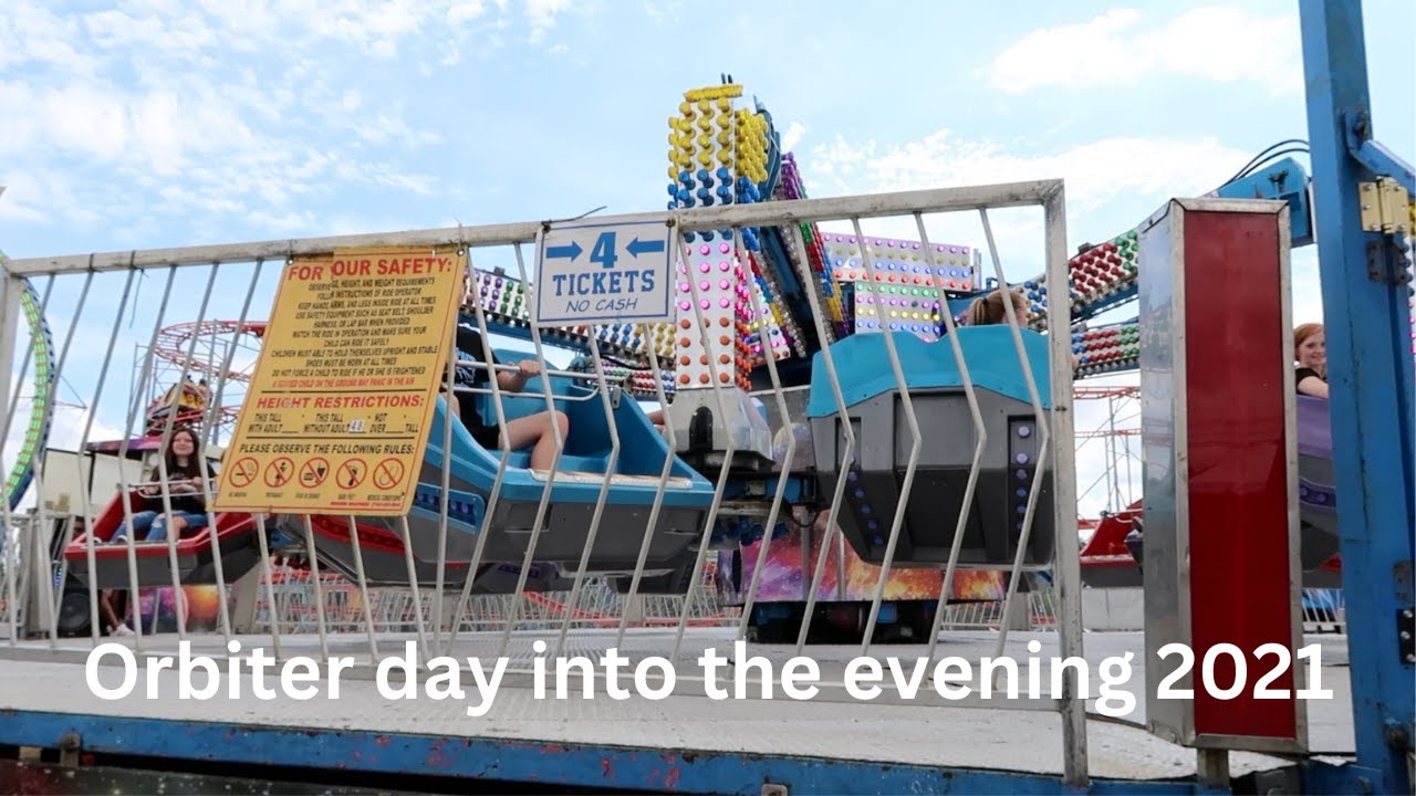 Orbiter day into the evening 2021 - YouTube