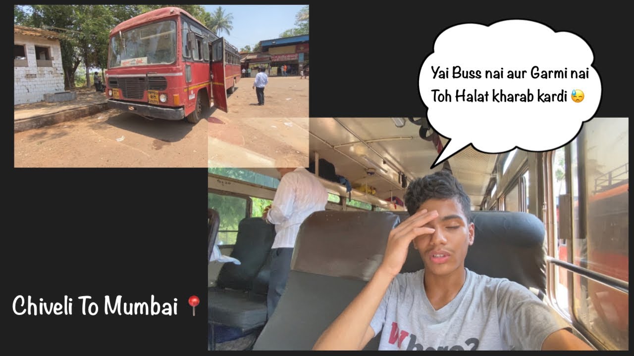 Chiveli To Mumbai Vlog📍|| Worst Journey Of My Life 😣 - YouTube