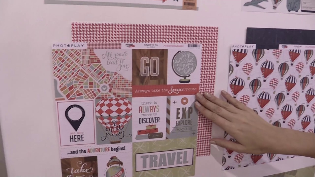 Boarding Pass Collection - Photo Play Paper - YouTube