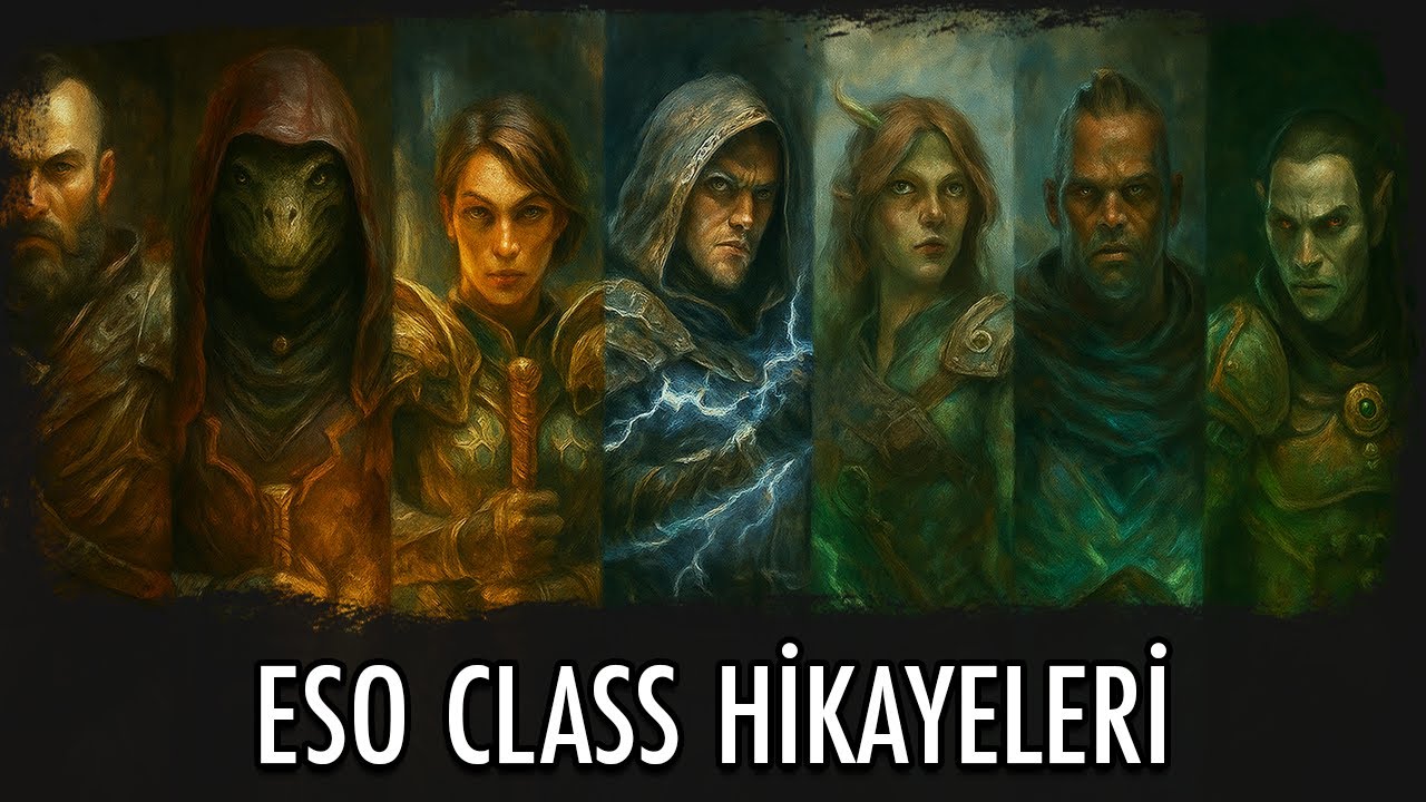 Elder Scrolls Online Class Hikayeleri | Elder Scrolls Türkçe Lore #33 ...