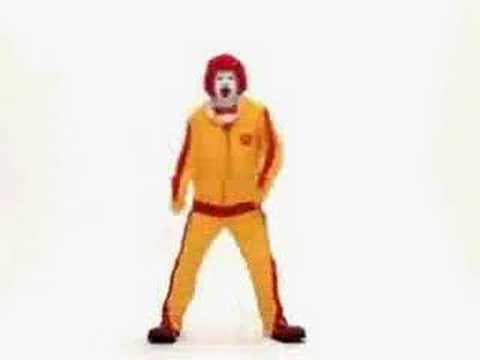Ronald McDonald dancing Cutie Honey - YouTube