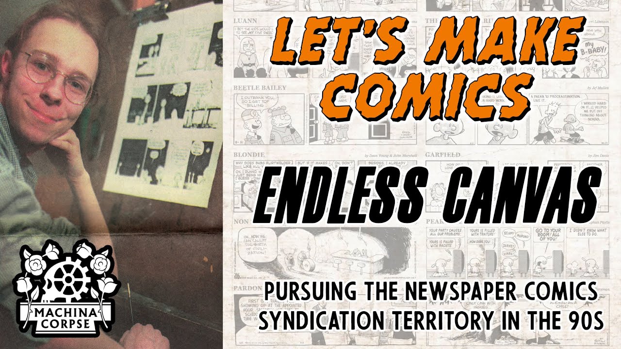 Let's Make Comics: Newspaper Comic Syndication - YouTube