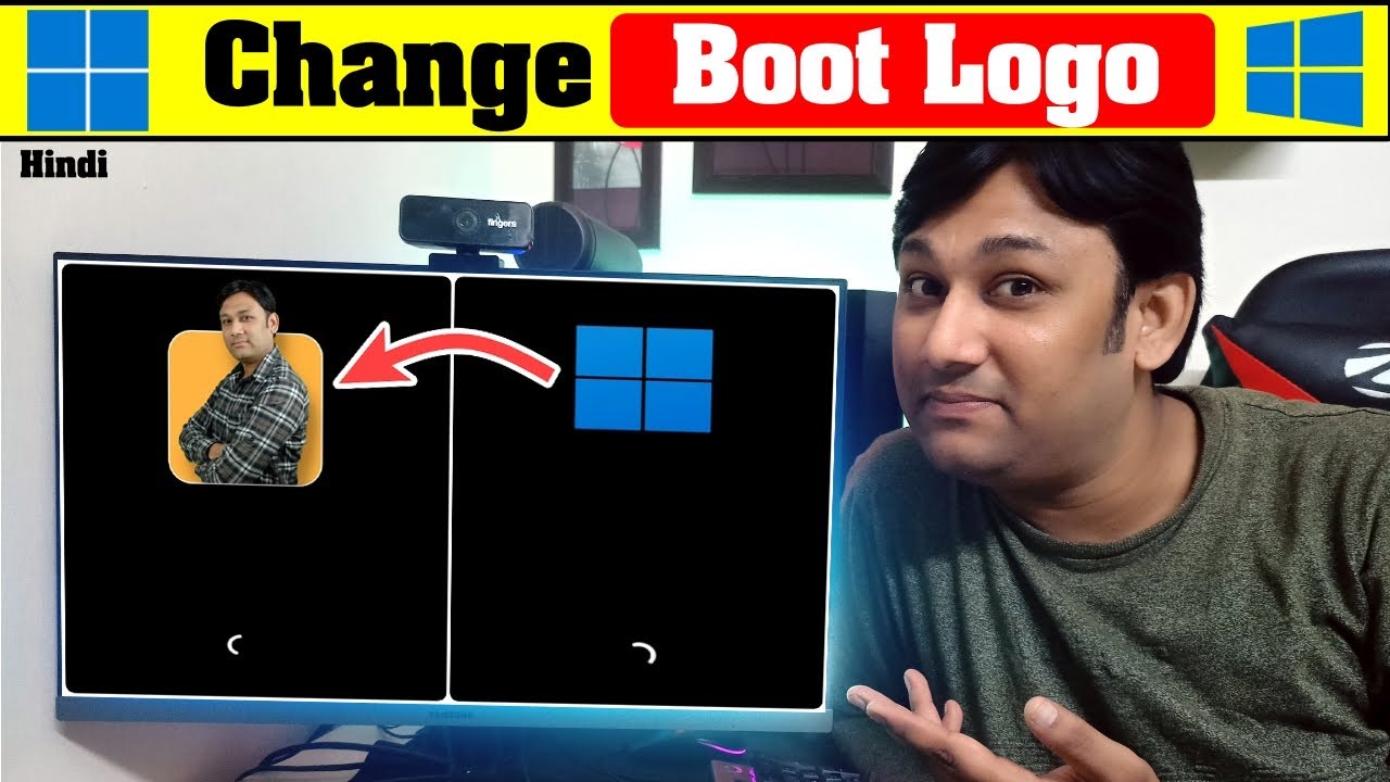 Change Windows Boot Logo. Replace Windows Logo with Your Custom Logo ...