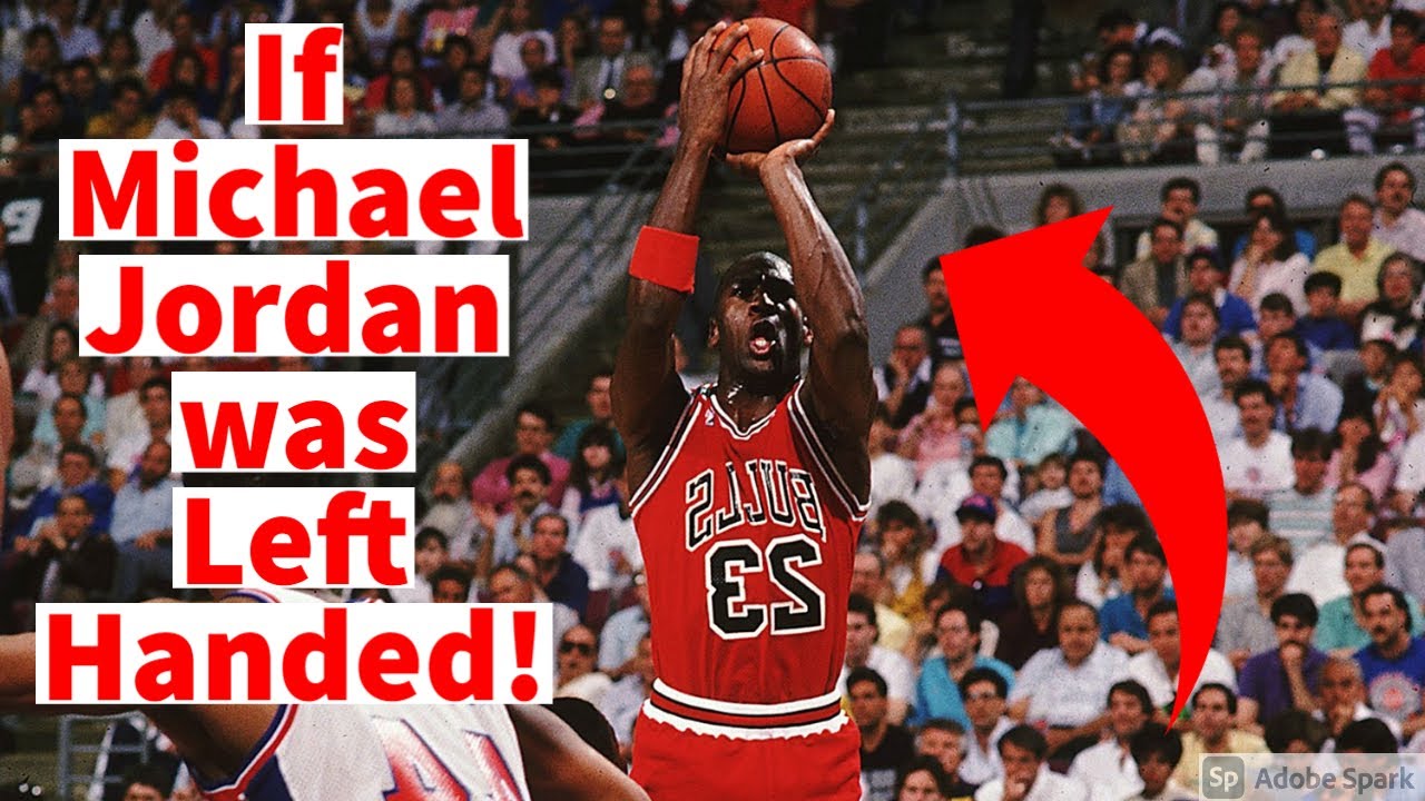 If Michael Jordan was Left Handed!!! Highlights from his LEGENDARY 1990 ...