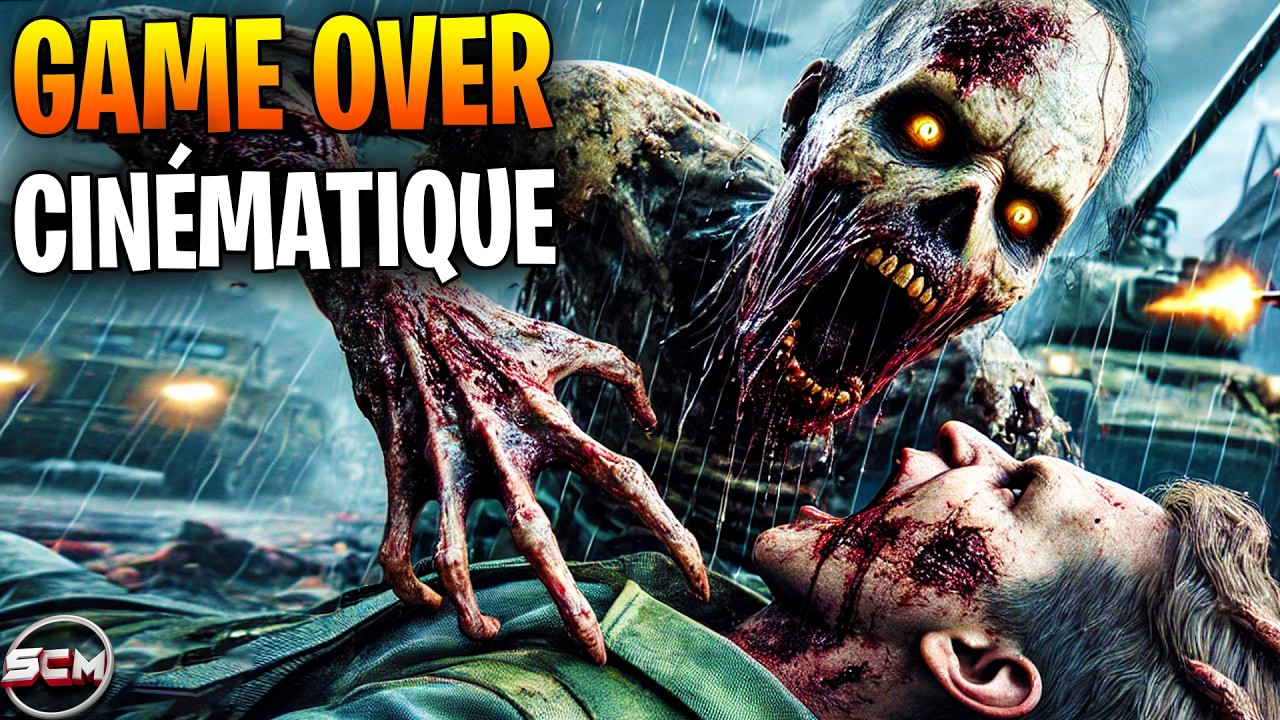 Toute les Cinématique Exfiltration et Game Over Zombie Bo6, Scène d ...