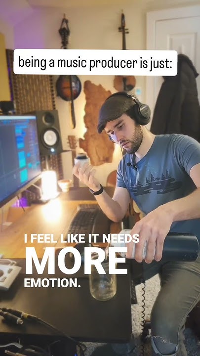 being a music producer is just... - YouTube