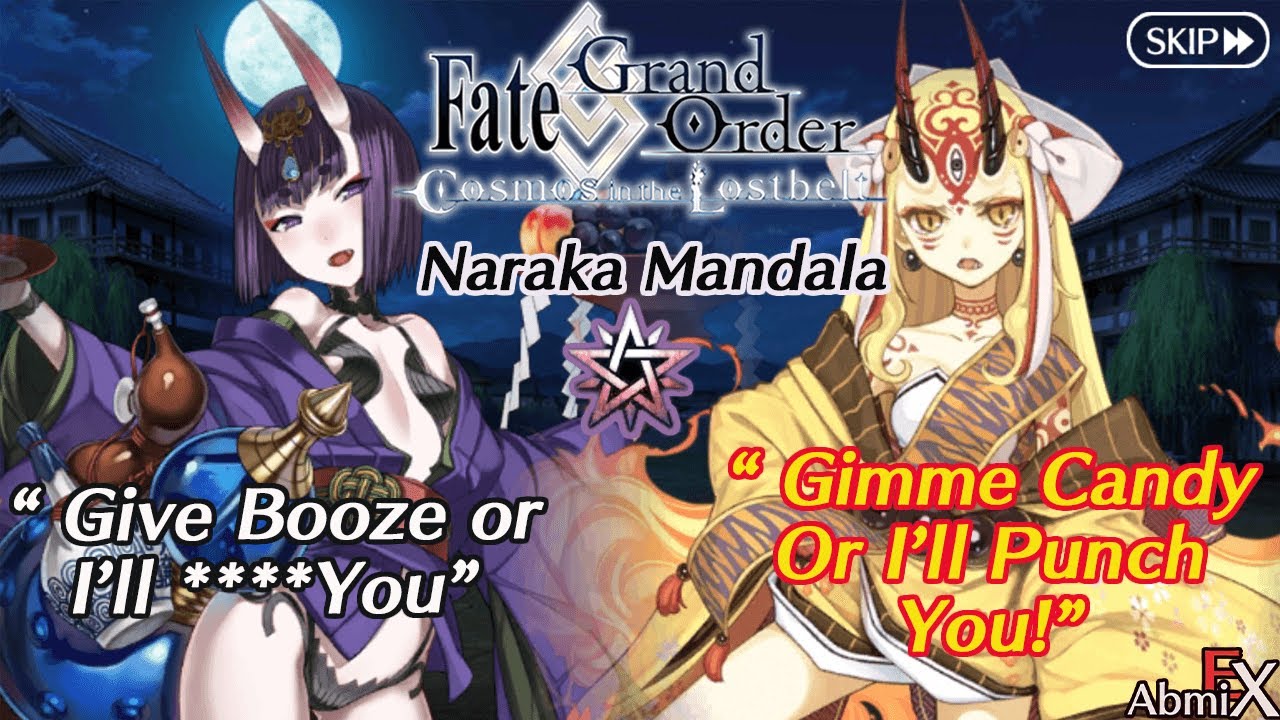 The Legendary Oni From Mt Oe, Shuten-dōji and Ibaraki-dōji Attack on Genji Clan (FGO Naraka ...