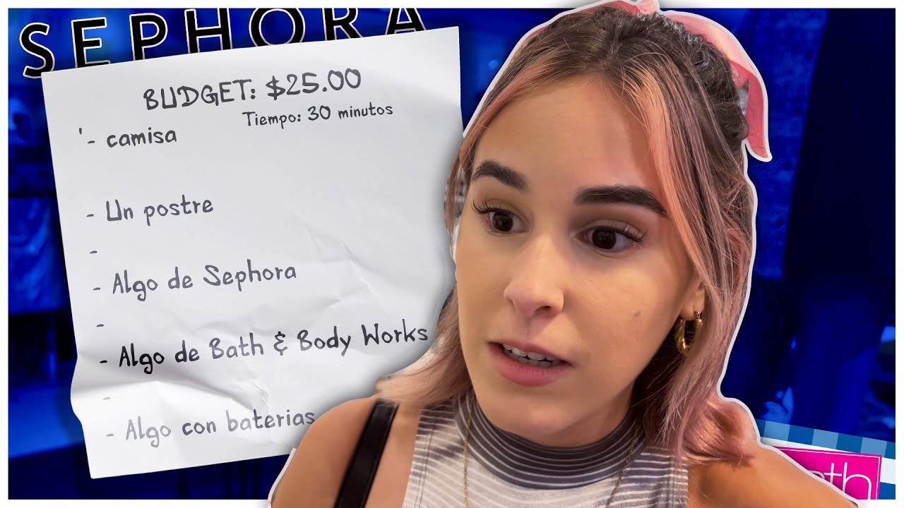 CHALLENGE: $25 DÓLARES y 30 MINUTOS en el Mall ¿ FAIL? - YouTube