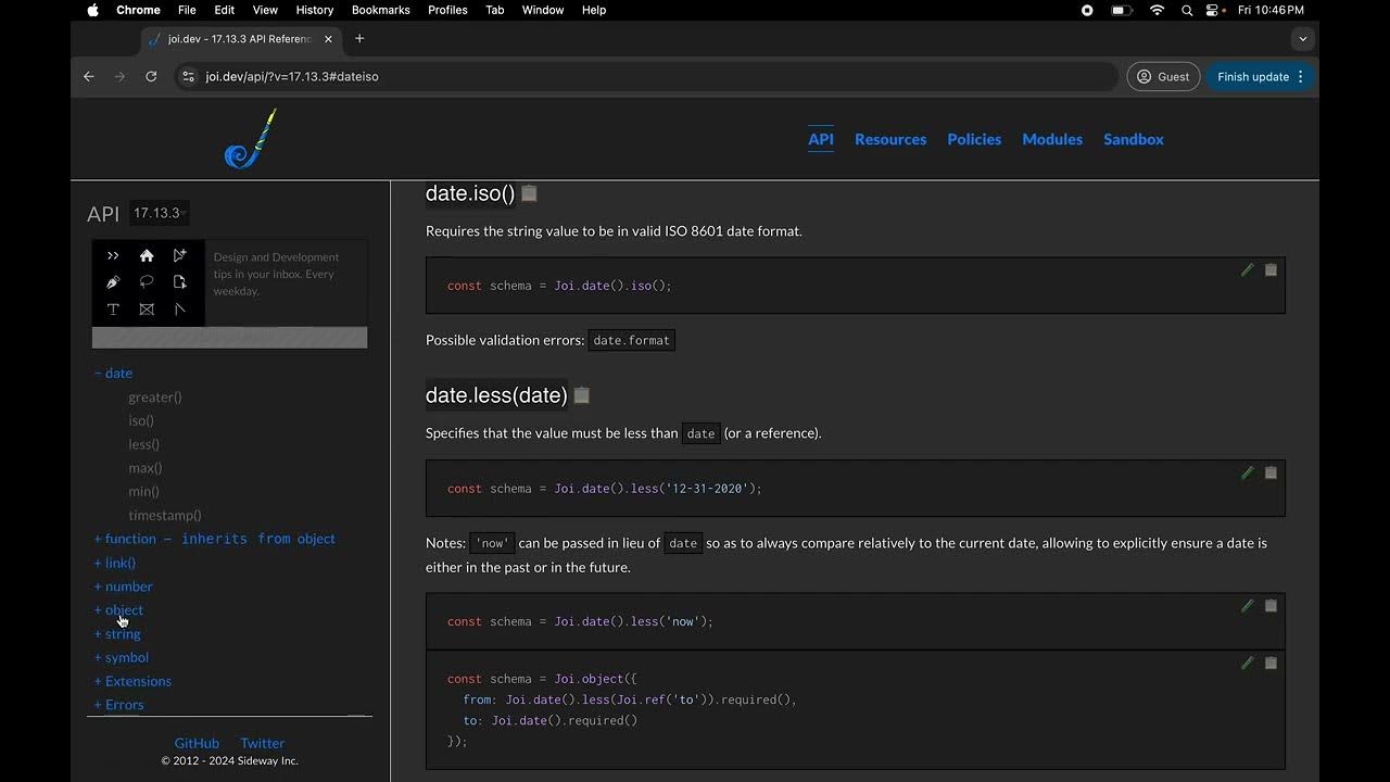 JOI Validation in NodeJS+Express - YouTube