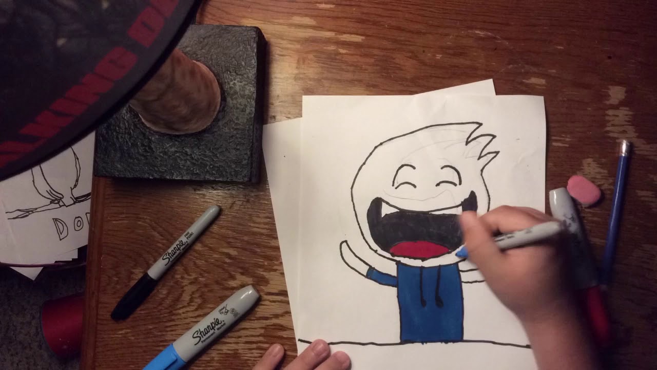 Speed Drawing It’s Alex Clark - YouTube