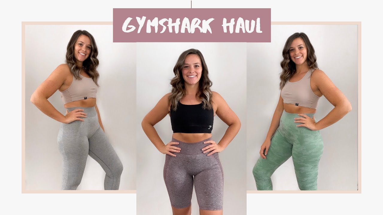 Gymshark Haul: Try On and Review - YouTube