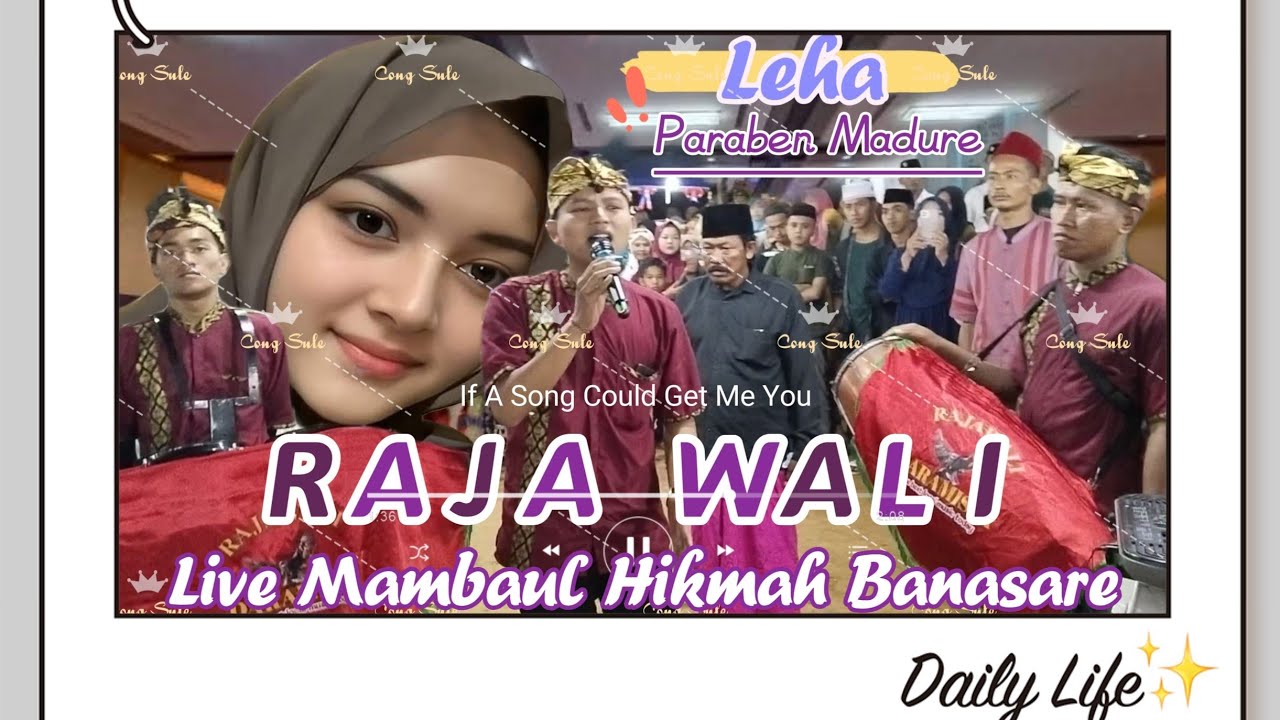 💃LEHA Cover Lagu RAJA WALI BAND Live Haflahtul Imtihan Lembaga MAMBAUL ...