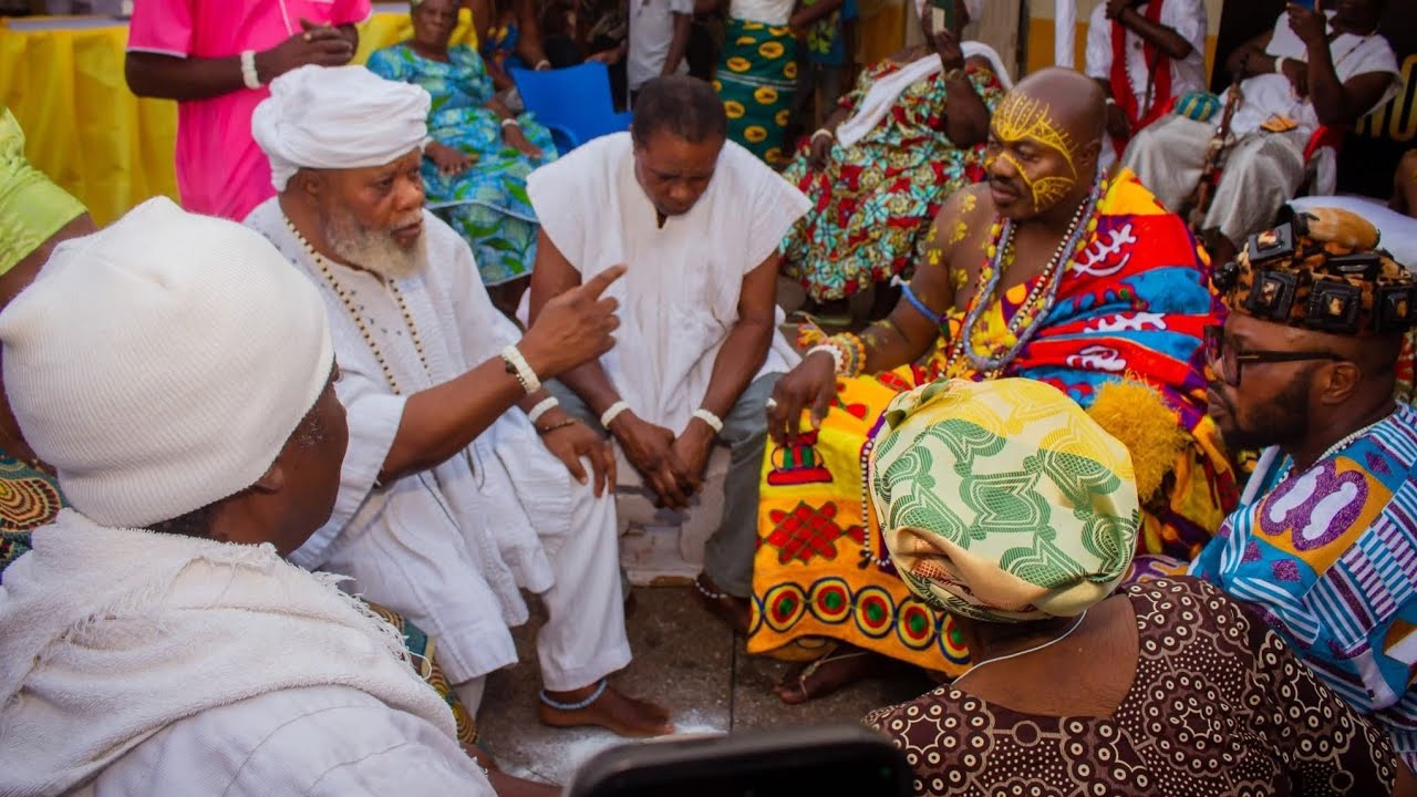 GBORBU WULOMO PERFORMS BUTRUM WOO KUSUM FOR TETEETE NII NORTEY OWUO IV ...
