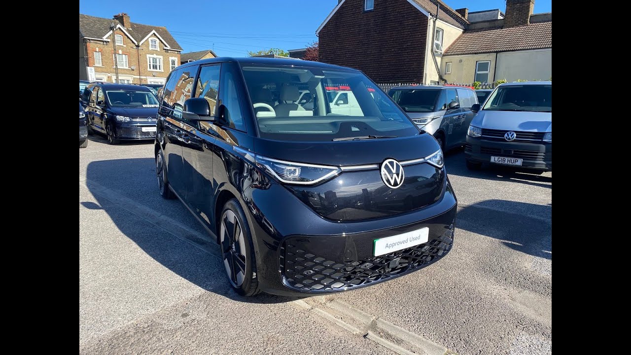 Volkswagen ID. Buzz Pro 77kWh Style Auto SWB 5dr 0 cc - YouTube