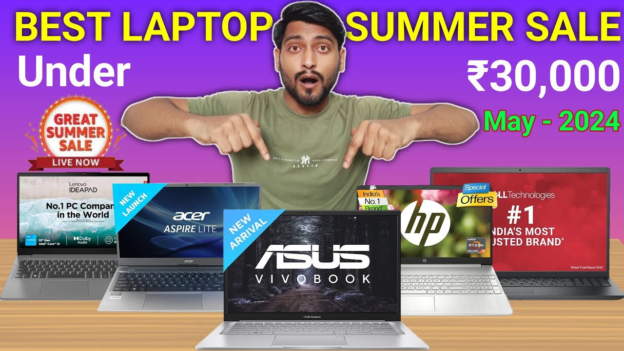 Top 5 Best Laptops Under 30k In Summer Sale 2024 || Best Laptop Under ...
