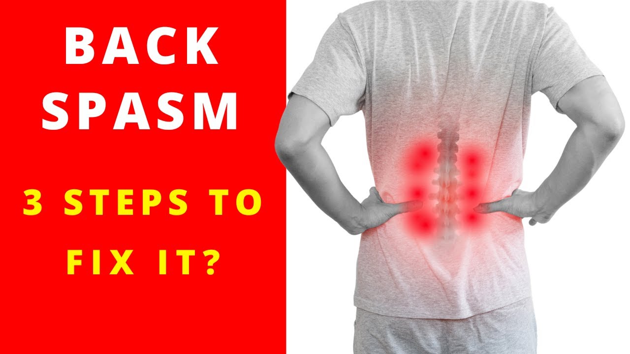Back Spasm Pain Relief in 5min - YouTube