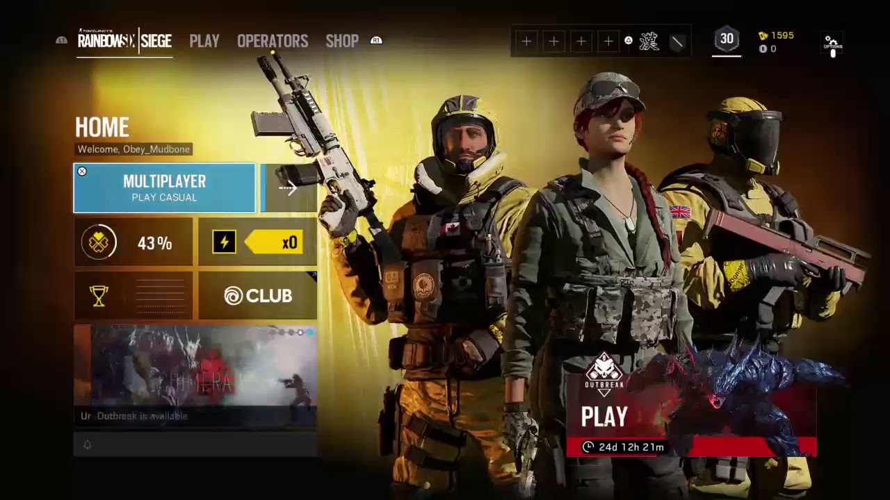 Rainbow six siege|zombies everywhere!!! - YouTube