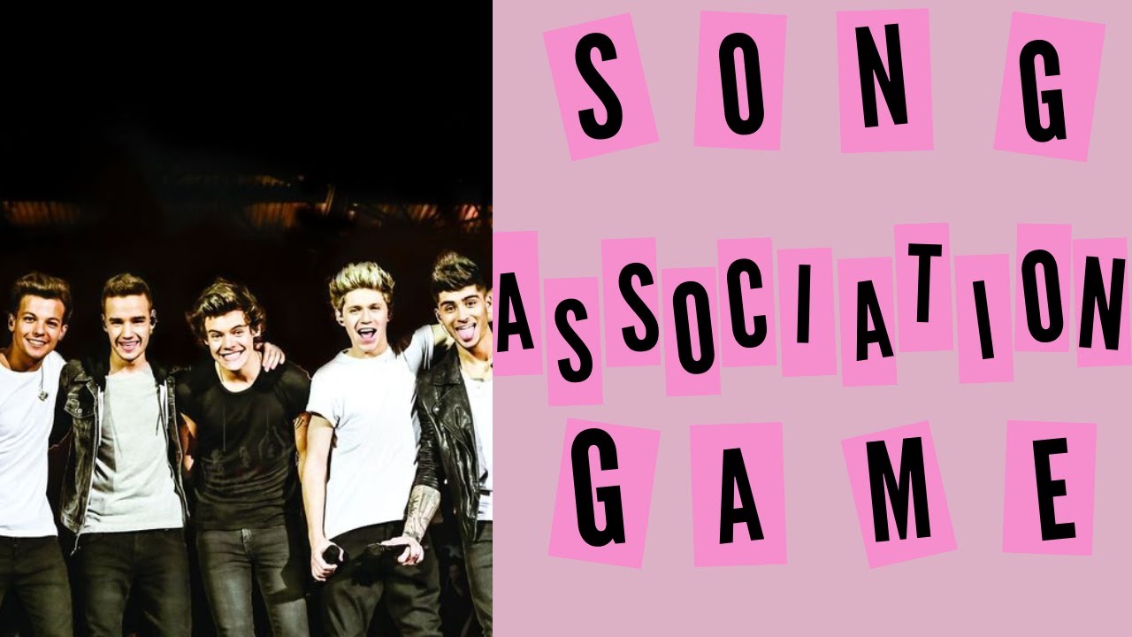 Song Association Word Game (One Direction Edition) | Best Quarantine ...