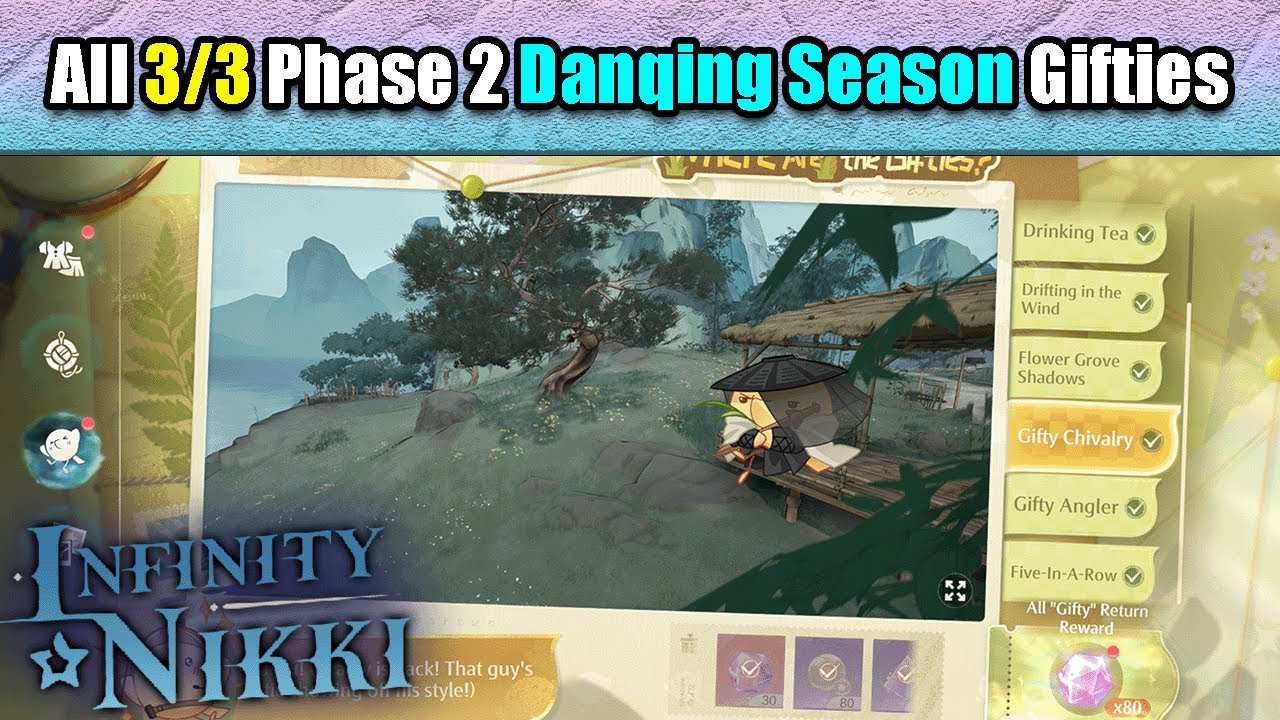 Danqing Season Phase 2 - All 3/3 Gifty Locations (Where Are The Gifties ...