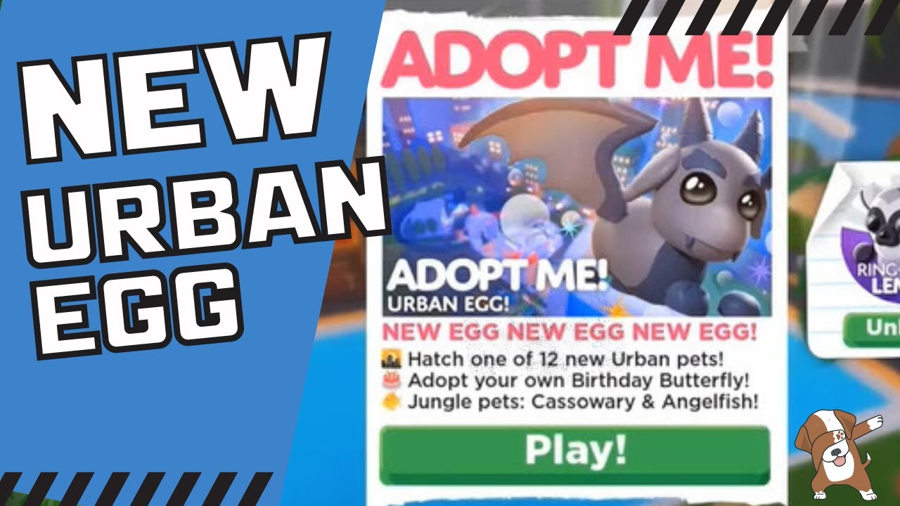 NEW Urban Egg in Adopt Me! 🏙️🥚 | EPIC Pets + GIVEAWAY Alert 🚨 | ROBLOX ...