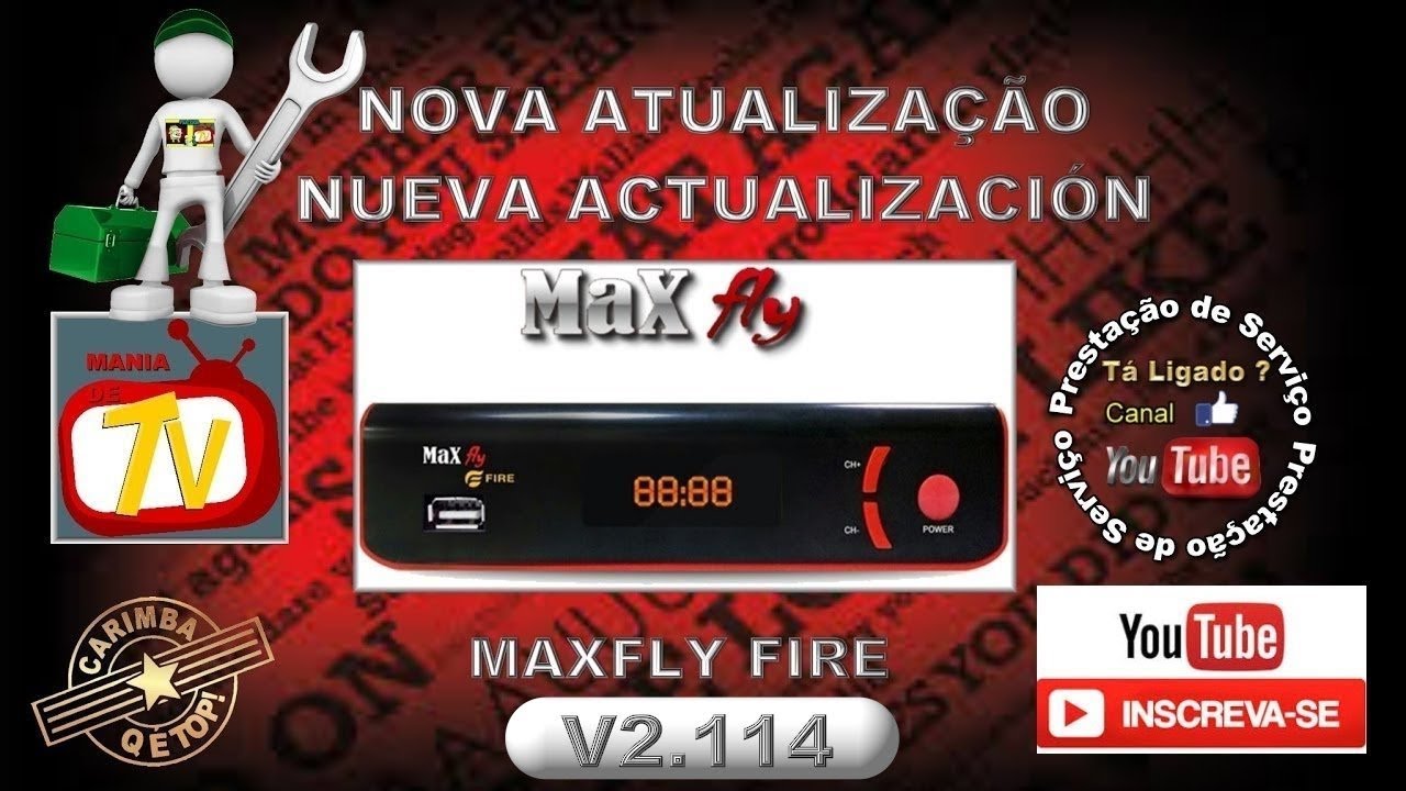 NOVA ATUALIZAÇÃO / NUEVA ACTUALIZACIÓN (ATT) MAXFLY FIRE V2.114 - 19/09 ...