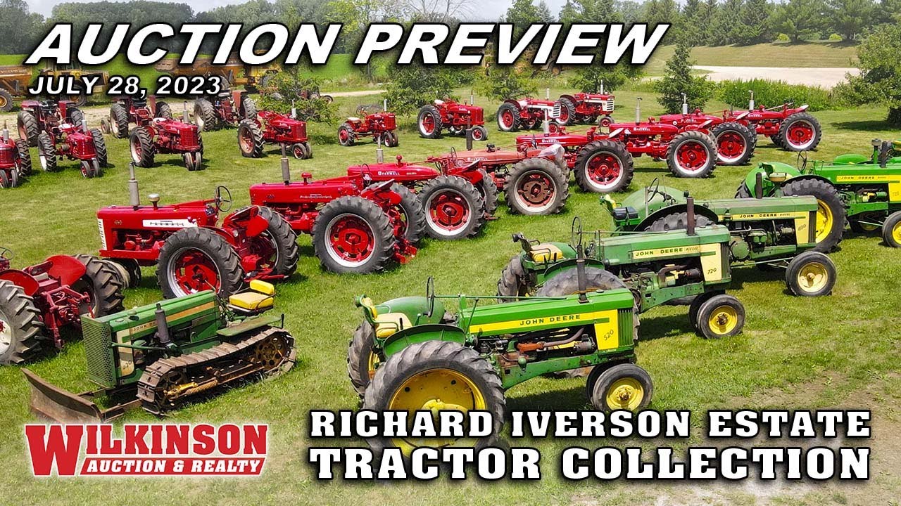 Auction Preview: Iverson Estate Tractor Collection (7/28/23) - YouTube