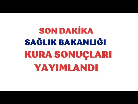 SON DAKİKA: İşçi Kura Sonuçları Yayınlandı