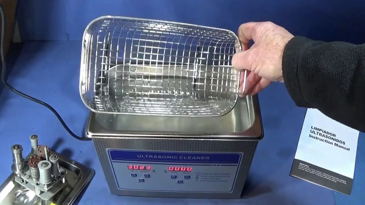A New Large Stainless Skymen Ultrasonic Cleaning Machine - YouTube